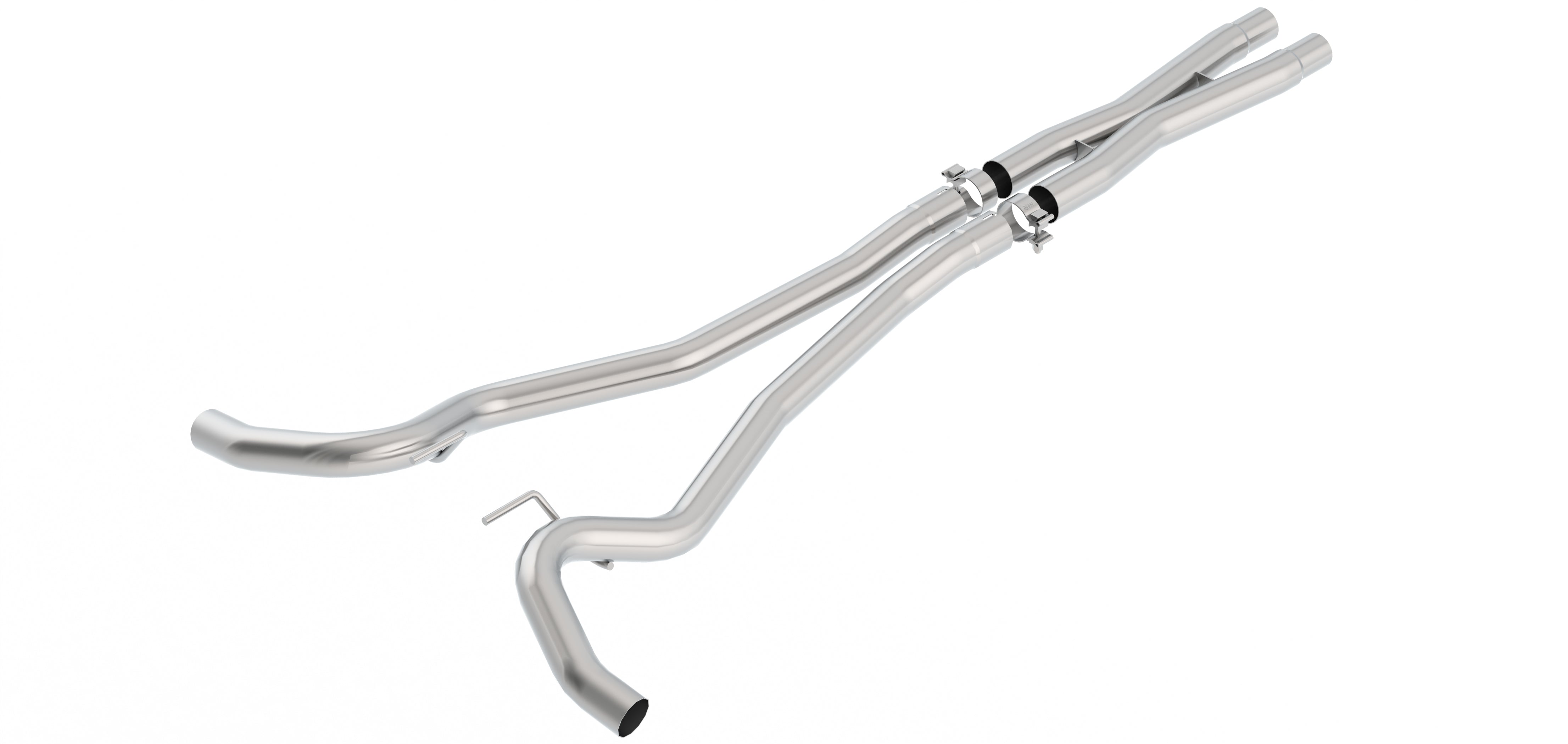 2015-2021 Ford Mustang GT X-Pipe With Mid Pipes – Bak Industries