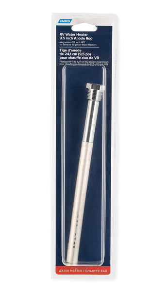 Camco 11593 Magnesium Anode Rod for 10 Gallon Atwood Hot Water Heaters ...